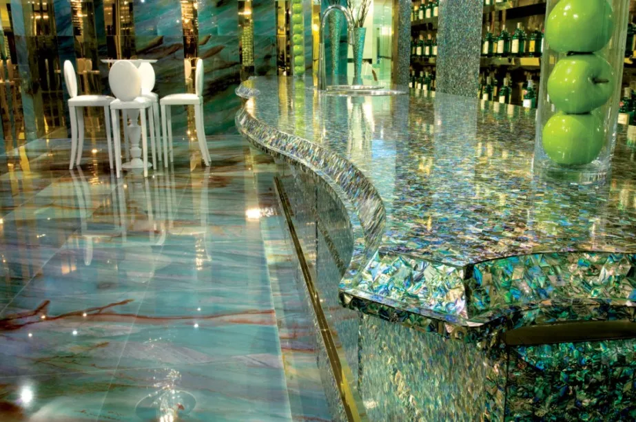 Precious Stone ABALONE Green Random – Royal Art